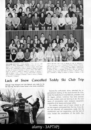 Le Sagamore Yearbook 1961 du lycée Roosevelt présente les faits marquants de l'année scolaire ...