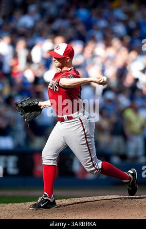 04 juillet 2011- Milwaukee, WI. Miller Park..Milwaukee Brewers Corey ...