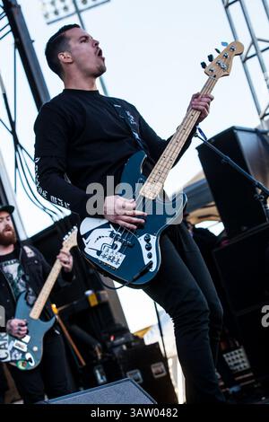 20 mars 2016 - Dallas, Texas, États-Unis - Born of Osiris se produit au ...