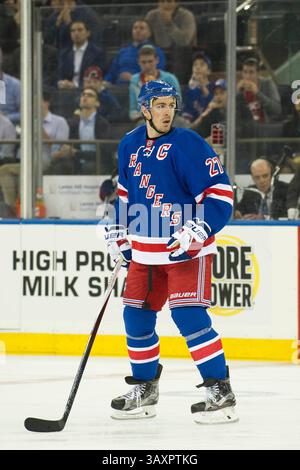 03 novembre 2016 : Rick Nash (61), aile droite des Rangers de New York ...