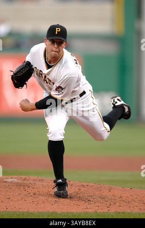 20 mai 2010 : Paul Maholm #28 en action lors du match Pittsburgh ...