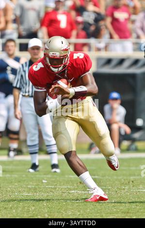 04 septembre 2010 : Jared Haggins (36 ans), receveur des Seminoles de ...