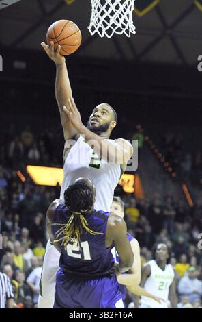 20 janvier 2016 - Waco, Texas, U. S - le garde de Baylor LESTER MEDFORD ...