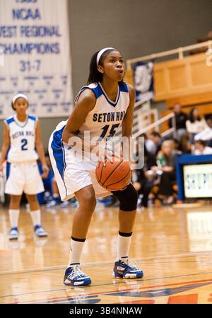 05 janvier 2009 : la garde de Seton Hall, Ebonie Williams (24 ans ...