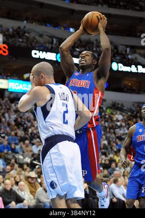 05 janvier 2009 : Charlie Villanueva, attaquant des pistons de Détroit ...