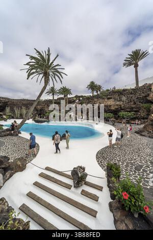 LANZAROTE, ÎLES CANARIES - 22 JUILLET 2022 : attraction touristique ...