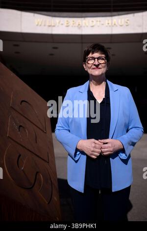Saskia Esken DEU, Deutschland, Germany, Berlin, 17.03.2025 Portrait ...