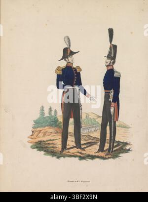 Amsterdam, Léman, Louis Salomon, pays-Bas, officiers du pavillon ...