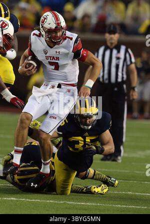 20 septembre 2014 - Ann Arbor, mi, États-Unis - Joe Bolden (35) de l ...