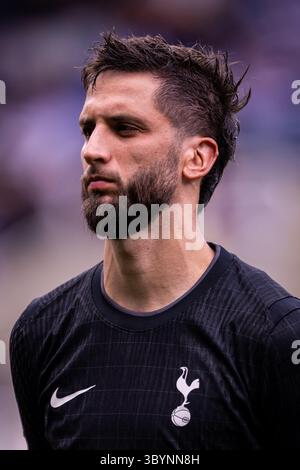 19 juillet 2025 : Rodrigo Bentancur de Tottenham Hotspur lors du match ...