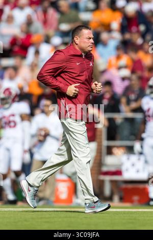 20 octobre 2018 : Butch Jones Alabama Crimson Tide analyste offensif et ...