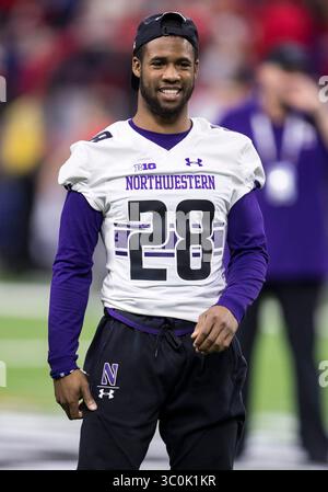 01 décembre 2018 : le Northwestern Running Back John Moten IV (20 ans ...