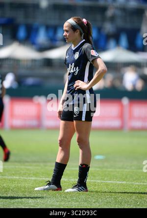 02 juin 2019 : SHEA GROOM (2) en action alors que les Houston Dash ...