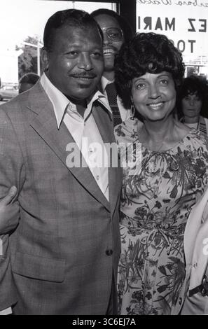 Sugar Ray Robinson et sa femme Millie Circa 1978 crédit: Ralph ...