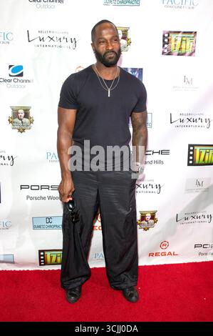 Mykel Shannon Jenkins BEI der Eröffnung des Tarzana International film ...