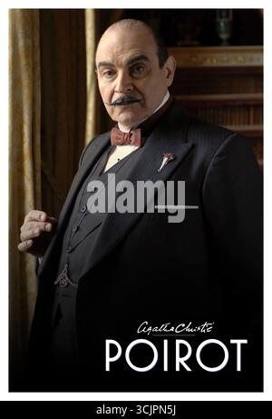 DAVID SUCHET dans AGATHA CHRISTIE'S POIROT (1989), dirigé par EDWARD ...