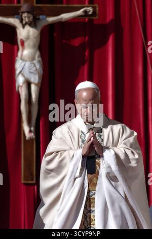 Cité du Vatican, Vatican, 19 octobre 2025. Le président libanais Joseph ...
