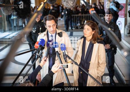L’avocat de Dahbia Benkired Alexandre Valois Silva et Lucile Bertier s ...