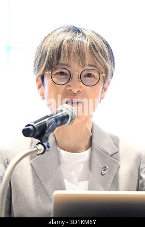 Tokyo, Japon. 29 octobre 2025. Motofumi Shitara, le président de Yamaha ...