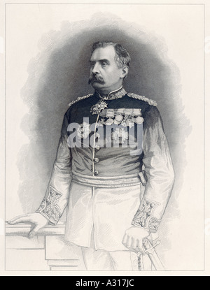 Le général Sir Gerald Graham (1831-1899). Comandante del Ejército ...