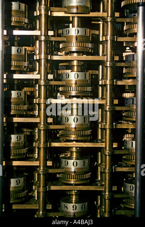 La machine analytique de Charles Babbage Photo Stock - Alamy