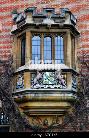 Le College Crest ou armoiries de Magdalene College de Cambridge, une ...