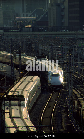 Japan Railways super express Nozomi Shinkansen Bullet train intérieur ...
