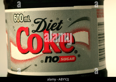 L'étiquette nutritionnelle peut coke coca cola Photo Stock - Alamy