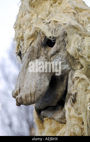 La figure de Troll, Troll Museum, Senja, Fylkeskommune, Scandinavie ...