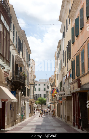 Mao / Mahon capitale de Minorque Minorque Photo Stock - Alamy