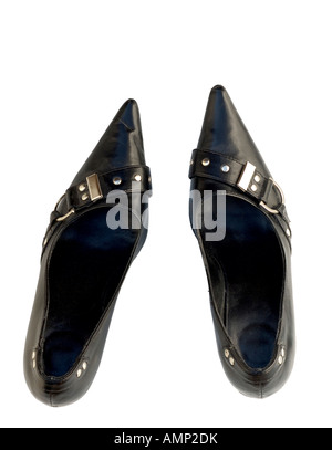 Paire de Chaussures femmes à talons hauts, anonyme, c. 1690 - c. 1710 ...