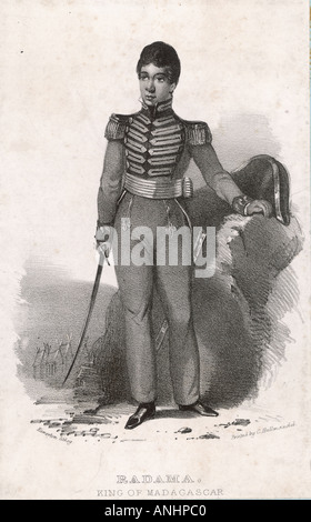 Radama I, roi de Madagascar Photo Stock - Alamy