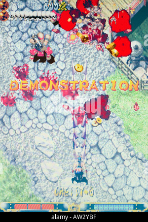 Atlas Guwange Millésime 1999 capture d'écran du jeu vidéo d'arcade ...