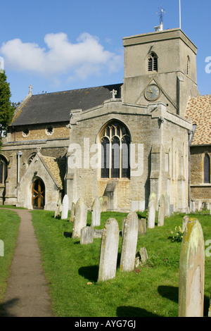 St Andrew's Church, Histon Cambridgeshire, se situe à l'extrémité nord ...