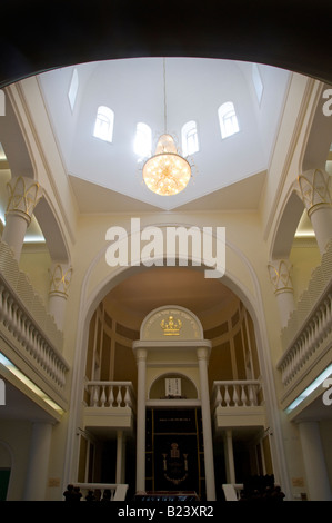 Intérieur de la Synagogue centrale du Kazakhstan à Almaty, Kazakhstan ...