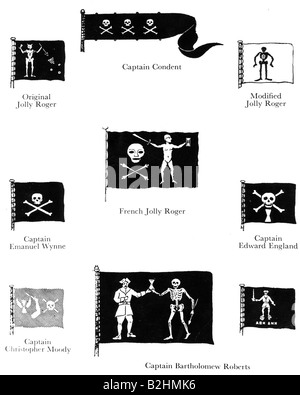 Drapeau pirate, le Jolly Roger Photo Stock - Alamy