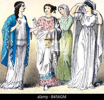 Les femmes de la Grèce antique Photo Stock - Alamy