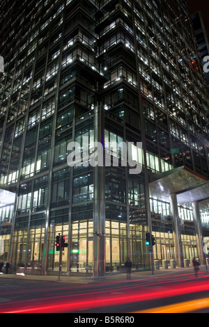 Siège britannique de Citi bank au 25 Canada Square, Canary Wharf ...