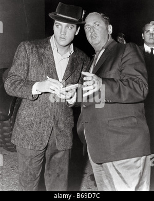 Elvis Presley, (Manager) Le Colonel Tom Parker, vers 1962 référence ...