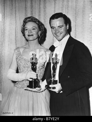 JO Van Fleet, Jack Lemmon, Grace Kelly, Ernest Borgnine et Marisa Pavan ...