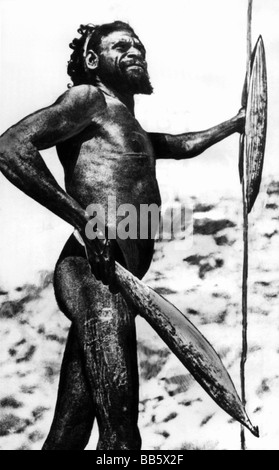 Géographie / voyages, Australie, habitants, aborigènes, clan aborigène ...