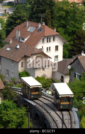 Funiculaire de Thonon, Thonon, France Photo Stock - Alamy