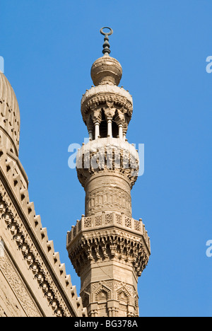 Extérieurs de la mosquée d'Al Rifai (Al-Refai, Al-Refa'i), et de la ...