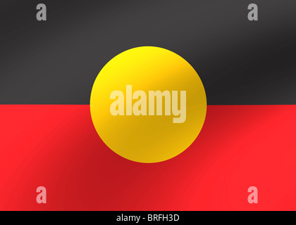 Drapeau autochtones aborigènes aborigène aborigin Photo Stock - Alamy