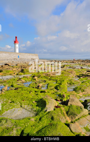 Le phare de Langoz, Loctudy, Bretagne, France Photo Stock - Alamy