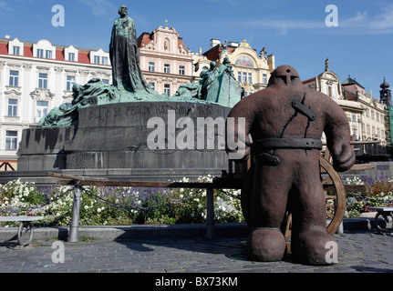 Golem de Prague statue Photo Stock - Alamy