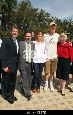 Andy Lipkis, Annette Bening, Wendy Greuel et Ed Begley Jr Lancement du ...