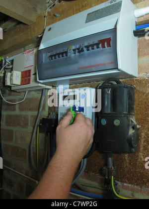 Compteur de clés d'électricité à prépaiement Photo Stock - Alamy