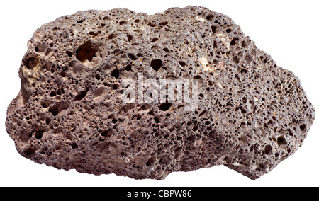 Roche ignée (scorie, de la roche volcanique, la pierre de lave ...