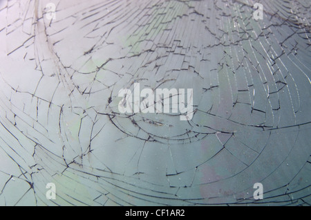 Fond de l'écran cassé fissuré Photo Stock - Alamy